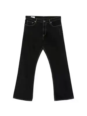 Off-white Straight Leg Jeans For Men