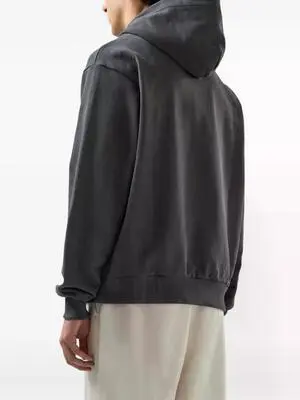 Gcds Rhinestones-embellished Hoodie - Grey