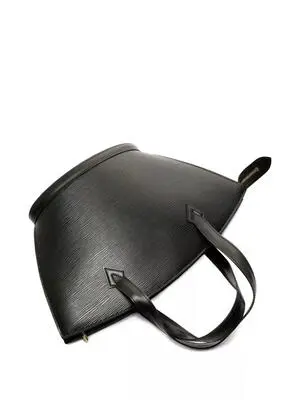 LOUIS VUITTON 1995 Saint Jacques Epi Tote Bag - Black