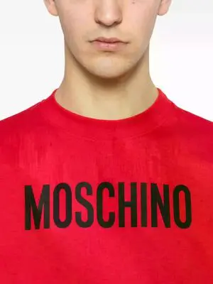 Moschino Printed Organic Cotton Jersey T-shirt