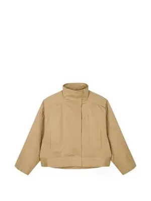 JNBY Stand-collar Twill Jacket - Neutrals