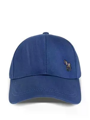 Paul Smith Zebra-embroidered Baseball Cap - Blue