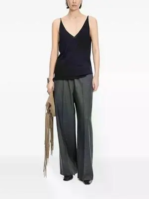 JNBY Wool Wide-leg Trousers - Grey