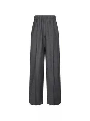 JNBY Wool Wide-leg Trousers - Grey