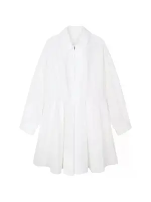 JNBY A-line Drawstring Dress - White