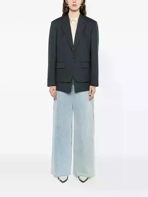 LESS Loose V-cut Lapels Blazer