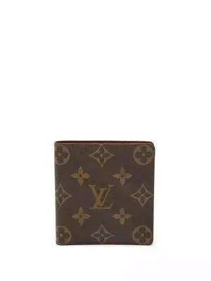 LOUIS VUITTON 1991 Monogram Bifold Wallet Small Wallets - Brown