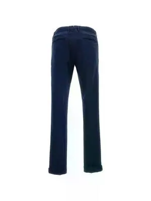 Incotex Cuffed Straight-leg Trousers