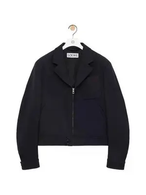 Loewe Zip-up Jacket - Blue