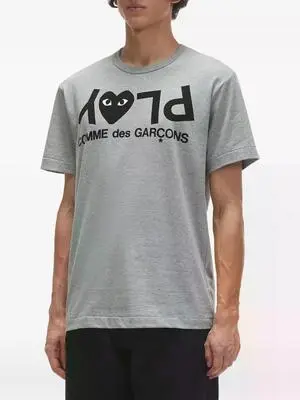 Play Comme Des Garcon Heart Cotton T-shirt
