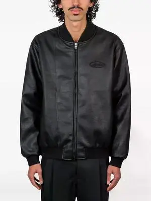 ARTE ANTWERP Logo-embossed Bomber Jacket