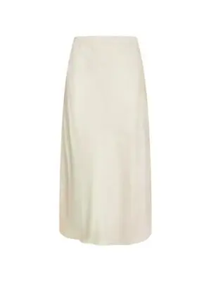 LESS Satin Maxi Skirt - Neutrals