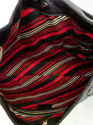 Gucci 2000-2015 Calfskin Interlocking G Britt Shoulder Bag