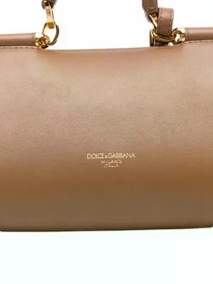 Dolce & Gabbana Top Handle Leather Shoulder Bag