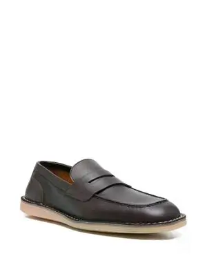Dolce & Gabbana Penny Leather Loafers