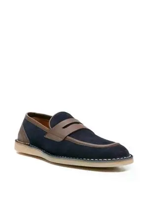 Dolce & Gabbana Panelled Leather Loafers