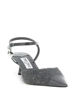 JIMMY CHOO Aren Pearl-pendant Pumps