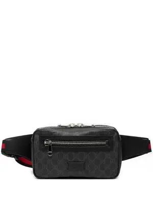 Gucci Gg Supreme Belt Bag - Black