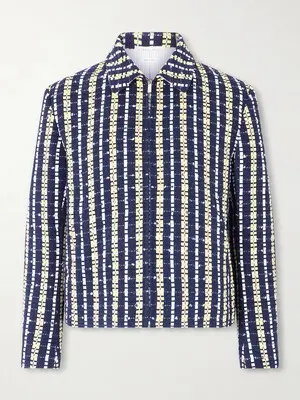 Thom Browne Cotton-blend Tweed Jacket