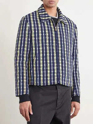 Thom Browne Cotton-blend Tweed Jacket