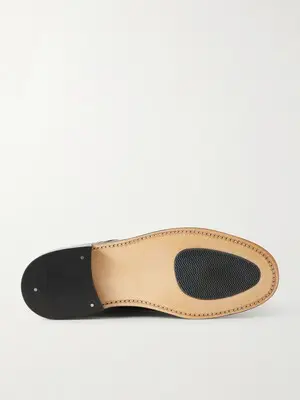 Our Legacy Patched Parade Leather Derby Shoes