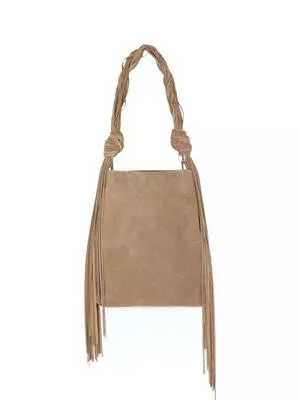JNBY Fringed Shoulder Bag - Neutrals