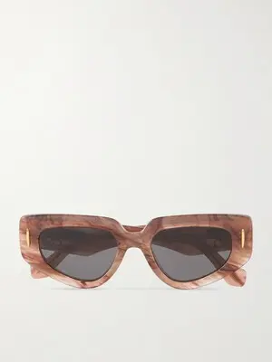 Loewe Anagram D-frame Sunglasses - Brown