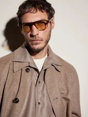 Brunello Cucinelli D-frame Acetate Sunglasses
