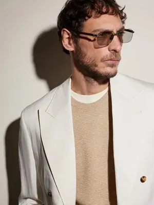 Brunello Cucinelli Tyler Square-frame Sunglasses