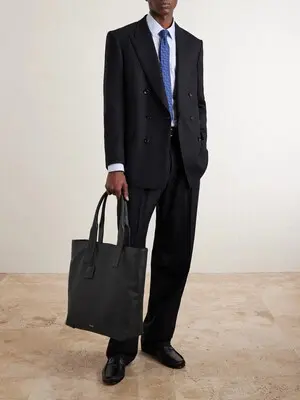 TOM FORD North-south Leather Tote Bag