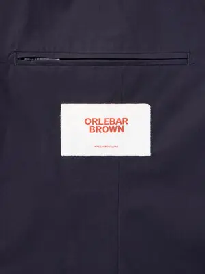 Orlebar Brown Mathis Single-breasted Cotton Blazer
