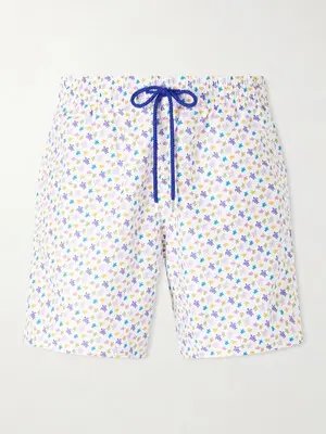 Vilebrequin Moorea Straight-leg Mid-length Printed Swim Shorts - Multi
