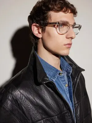 Saint Laurent Sl 876 Round-frame Optical Glasses