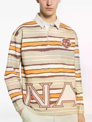 NAPAPIJRI Striped Logo Polo Shirt