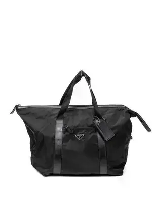 Prada Weekender Zip Tote Bag