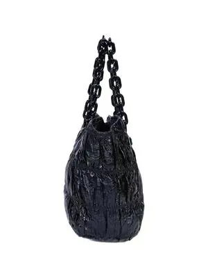 Prada Gaufre Chain Handle Tote Bag