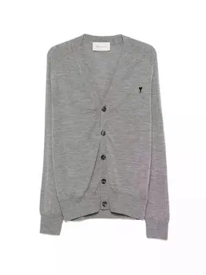 Ami Paris V Neck Knitwear For Men