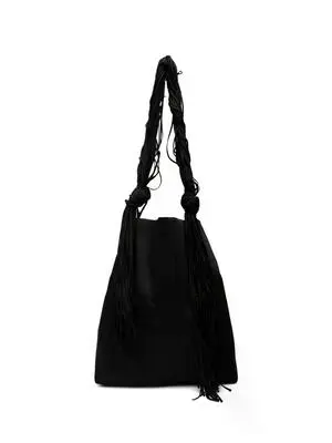 JNBY Fringed Single-shoulder Bag - Black