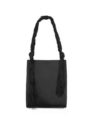 JNBY Fringed Single-shoulder Bag - Black