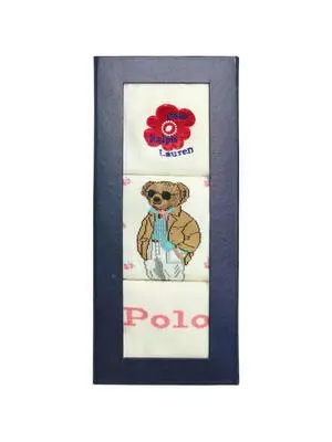 Polo Ralph Lauren Polo Bear Floral-motif Socks