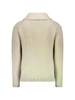 Fedeli Knitted Shawl-collar Cardigan