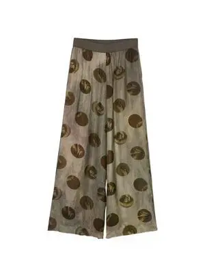 UMA WANG Circle-print Trousers
