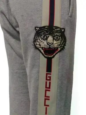 Gucci Tiger-patch Track Pants
