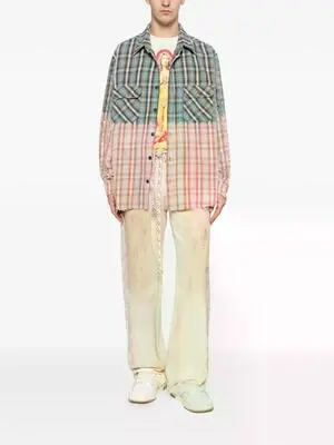 ERCOLE STUDIO Patterned Flannel Overshirt