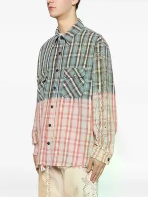 ERCOLE STUDIO Patterned Flannel Overshirt
