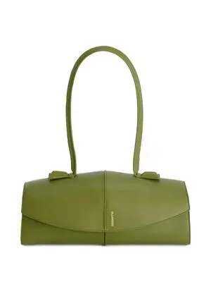 Green Leather Shoulder Bags