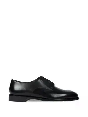 Paul Smith Leather Derby Shoes - Black