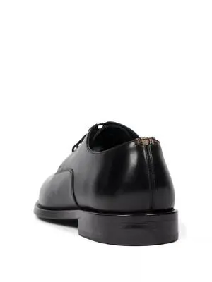Paul Smith Leather Derby Shoes - Black