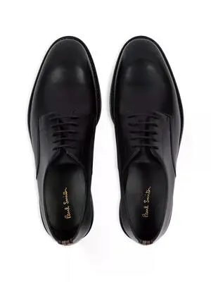 Paul Smith Leather Derby Shoes - Black