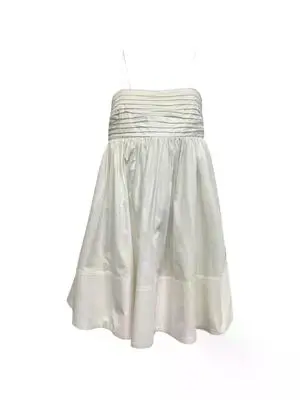 Aje Pleated Flared Dress